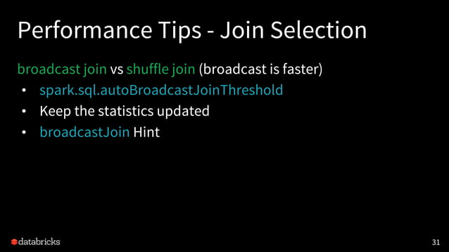Deep Dive into Spark SQL with Advanced Performance Tuning with Xiao Li & Wenchen Fan | PPT