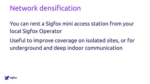[May 2018] Sigfox Technology Overview | PDF | Cloud Computing | Internet