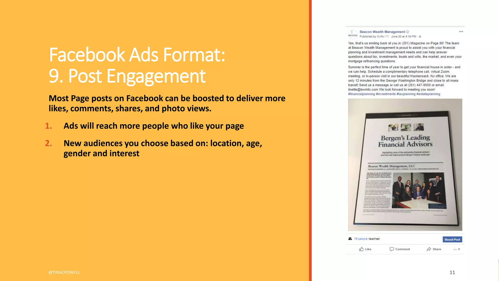 11 Different Formats of Facebook Ads | PPT