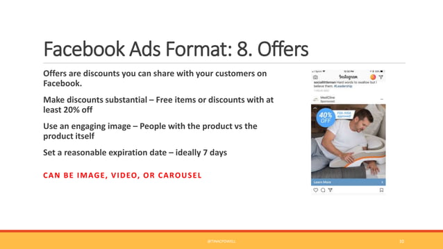 11 Different Formats of Facebook Ads | PPT