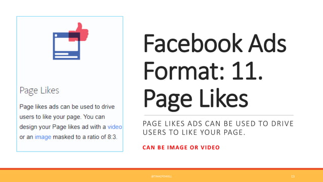 11 Different Formats of Facebook Ads | PPT