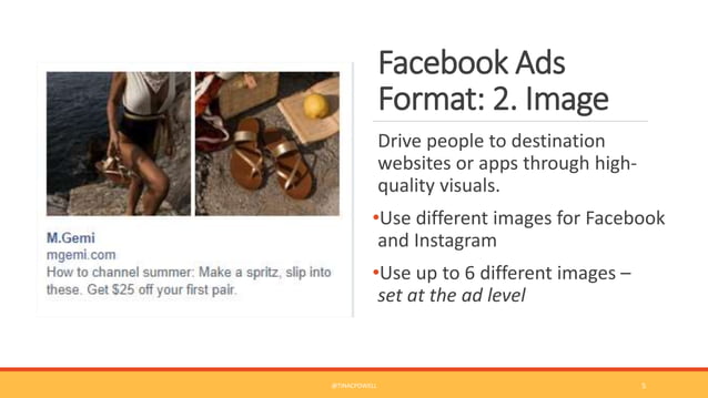 11 Different Formats of Facebook Ads | PPT