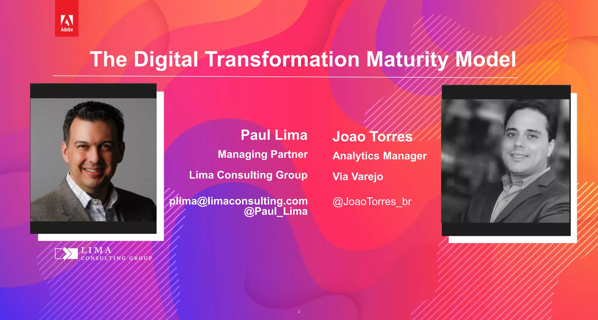 The Lima Consulting Group Digital Transformation Maturity Model ...