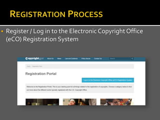 COPYRIGHT: Advantages of Registration | PPTX | Desktop Publishing ...