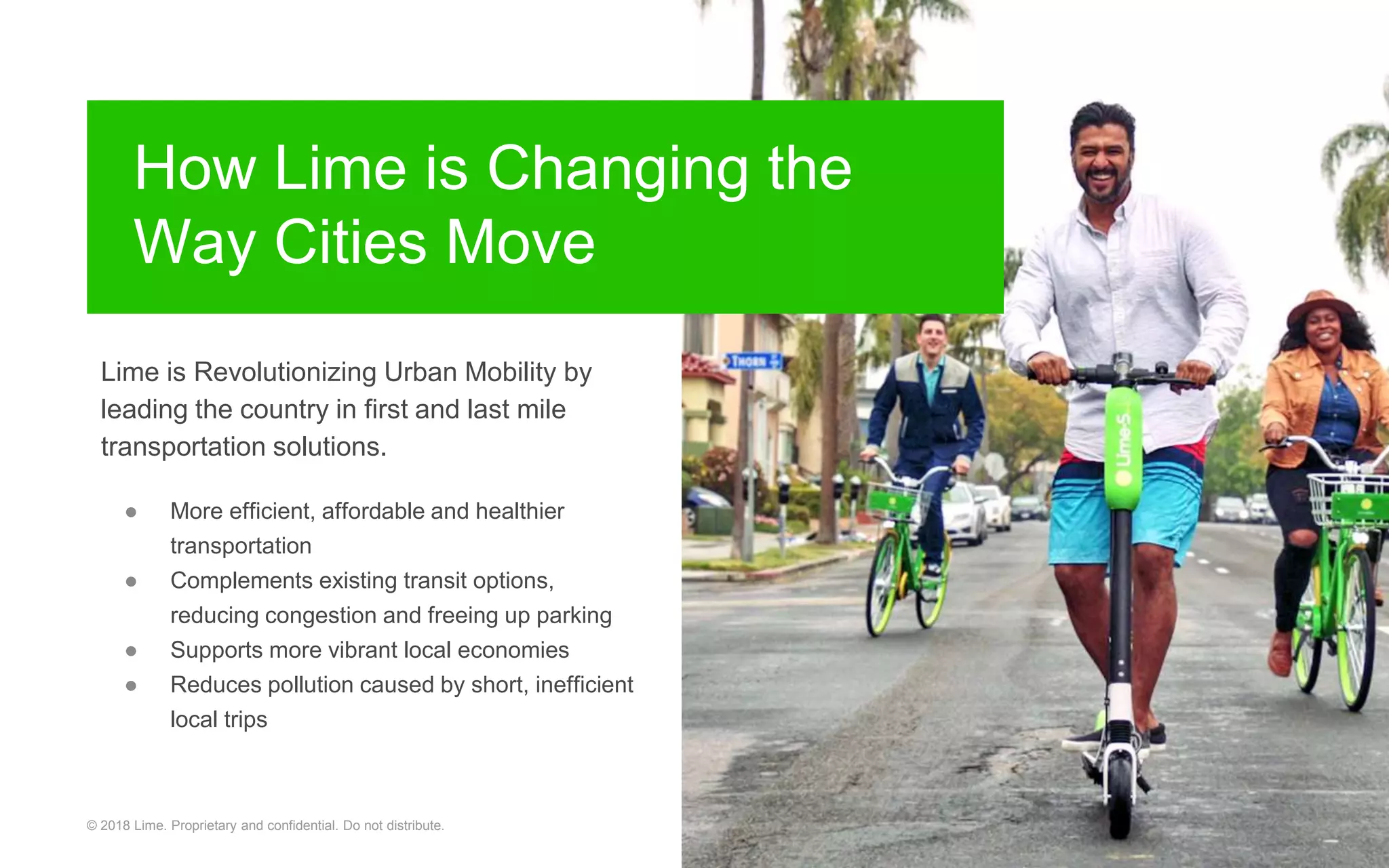 Lime: A Partner in Smart Mobility, Isaac Gross | PPTX
