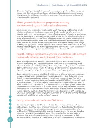 Grade Inflation in High Schools (2005–2016) | PDF | Standardized ...