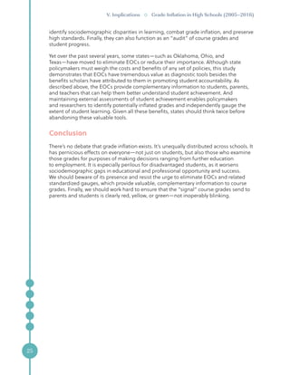 Grade Inflation in High Schools (2005–2016) | PDF | Standardized ...