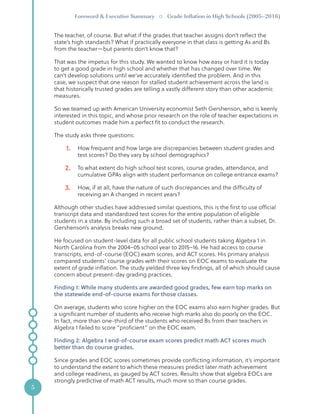 Grade Inflation in High Schools (2005–2016) | PDF | Standardized ...