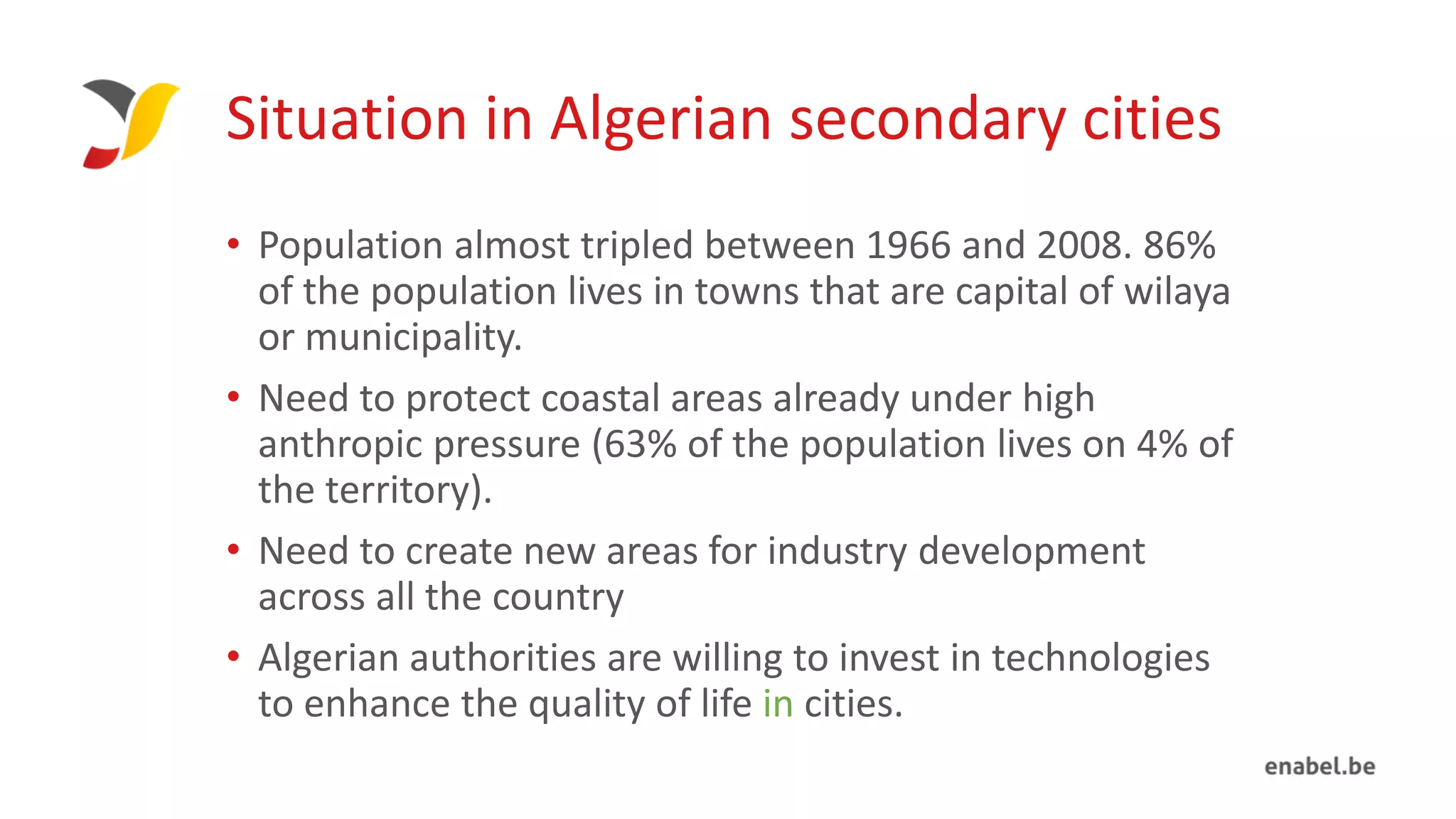 Municipal waste management in Algerian secondary city (AGID project) | PPT