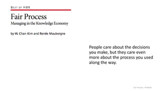 Fair process in #meded | PPT