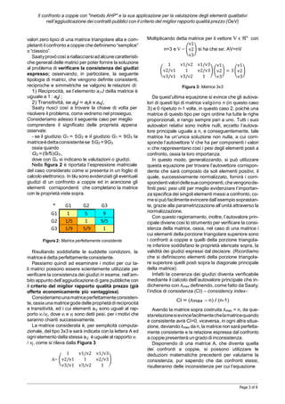 Il confronto a coppie con ”metodo AHP” negli appalti pubblici | PDF