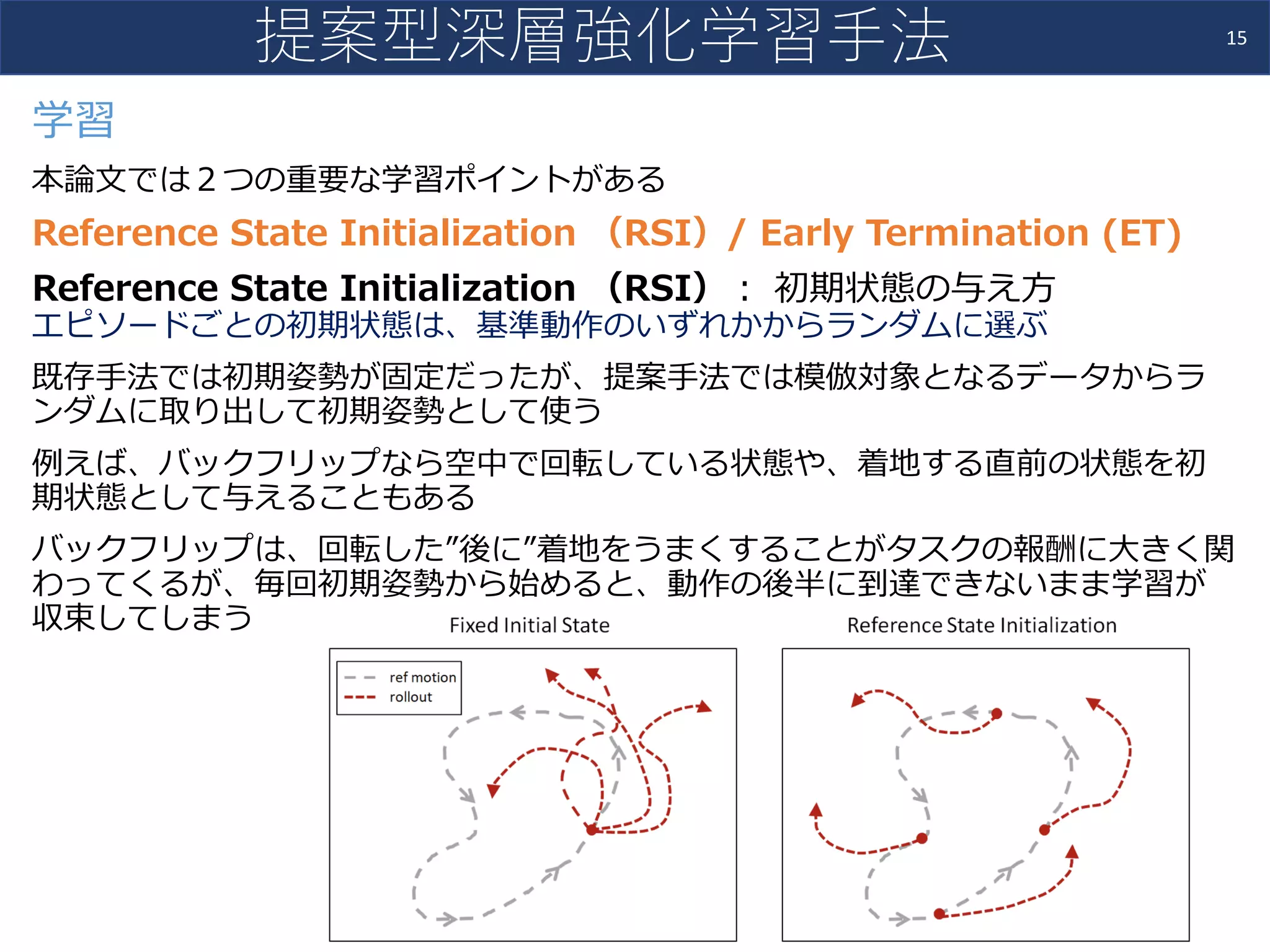 【論文紹介】Deep Mimic: Example-Guided Deep Reinforcement Learning of Physics-Based Character Skills | PPT