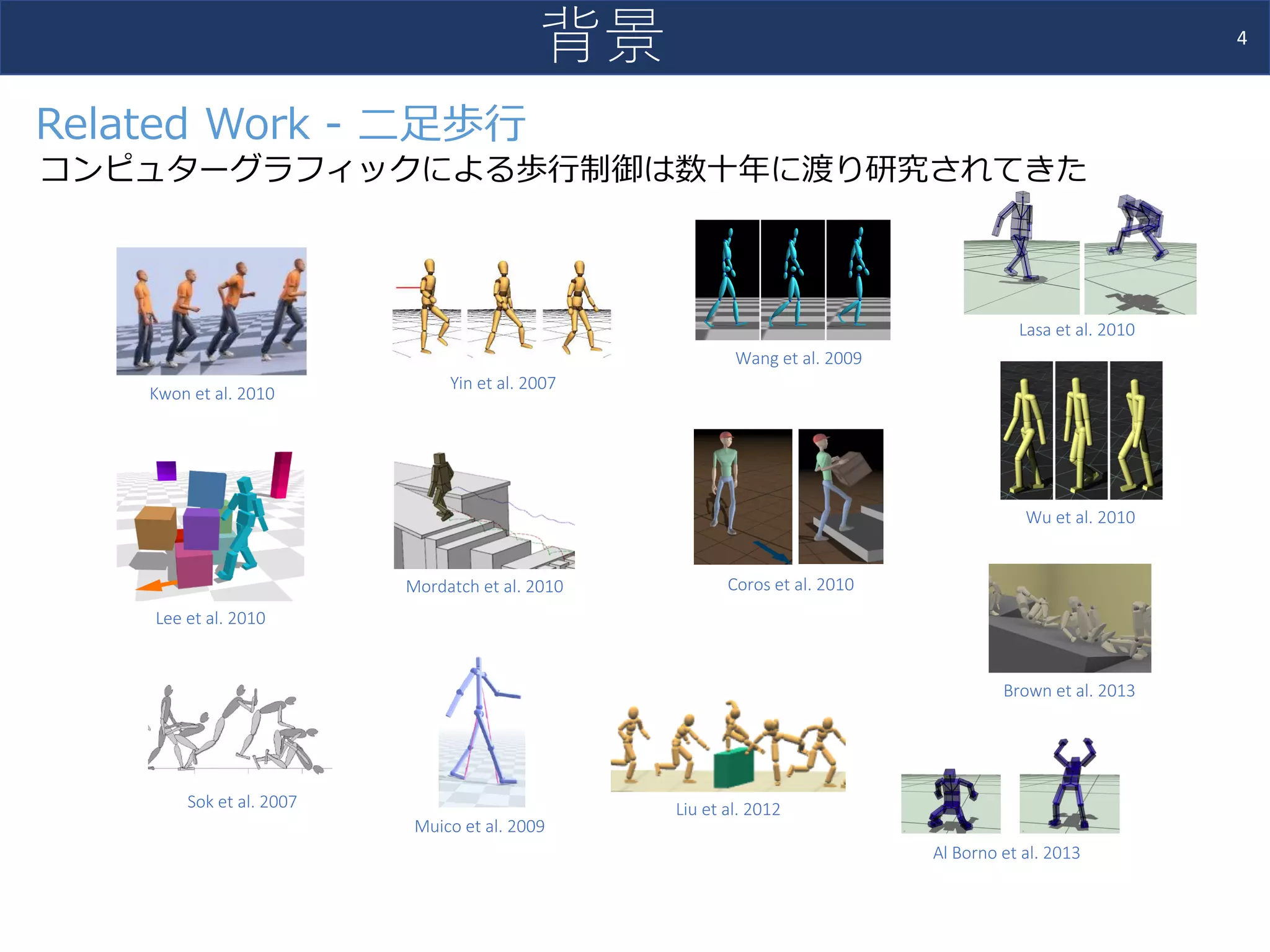 【論文紹介】Deep Mimic: Example-Guided Deep Reinforcement Learning of Physics-Based Character Skills | PPT