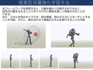 【論文紹介】Deep Mimic: Example-Guided Deep Reinforcement Learning of Physics ...