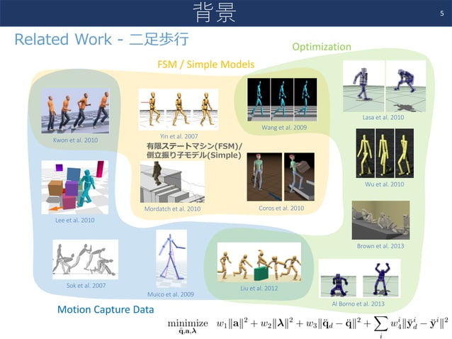 【論文紹介】Deep Mimic: Example-Guided Deep Reinforcement Learning of Physics-Based Character Skills | PPT