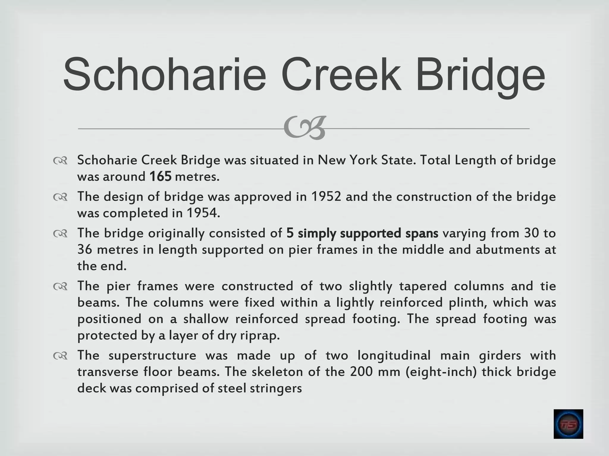 Schoharie Creek Bridge Collapse - Case Study | PPTX