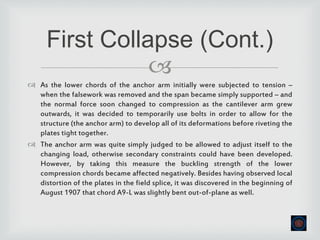 Quebec Bridge Collapse - A Case Study | PPTX