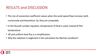Convective Heat Transfer Measurements at the Martian Surface | PDF