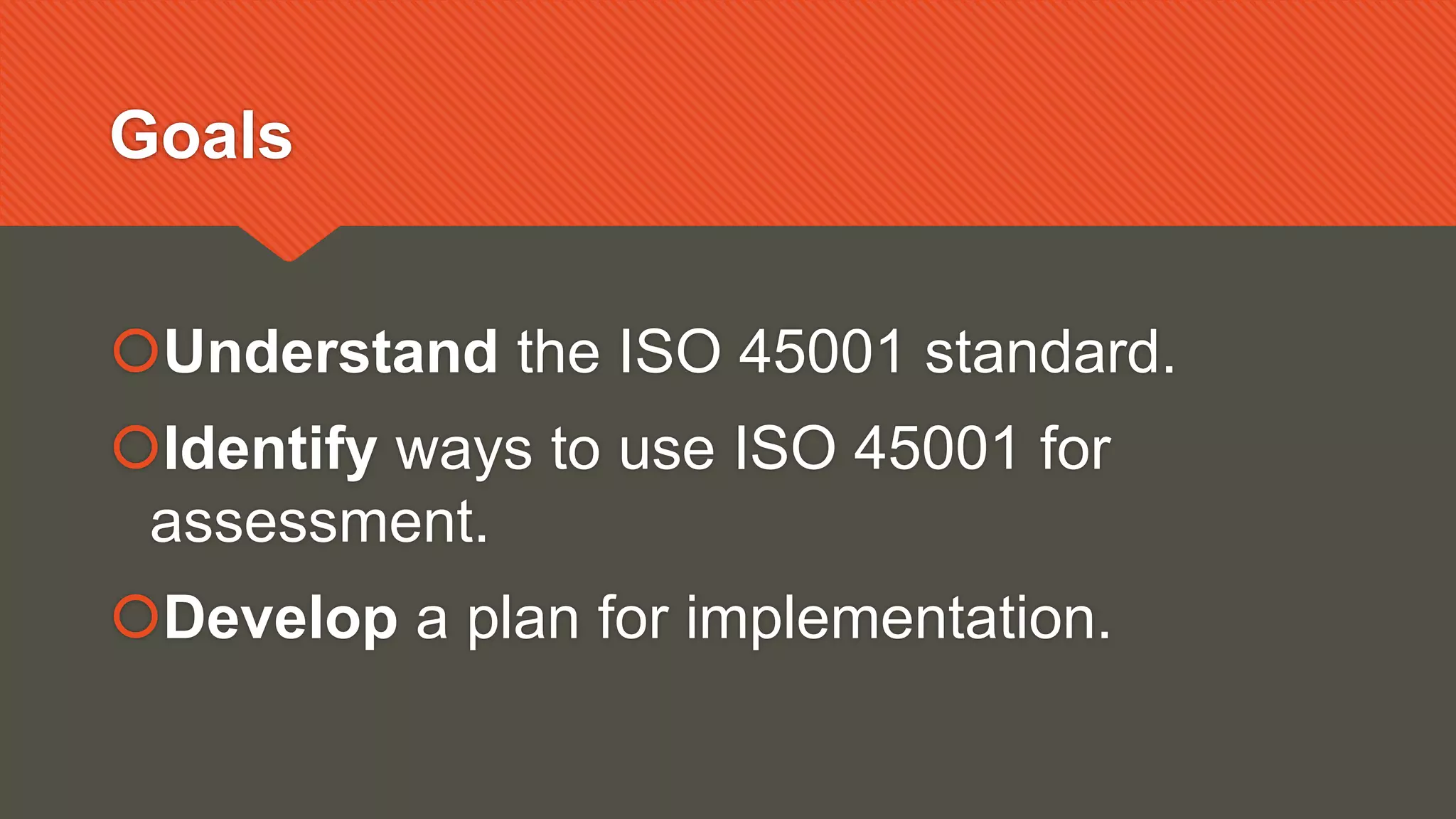 ISO 45001 Essentials for the Safety Professional | PPTX
