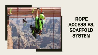 Ropes Access safety presentation | PPTX