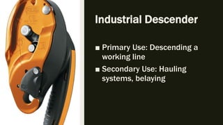 Ropes Access safety presentation | PPTX