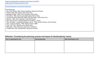Is the future post-human? IDU planner | PDF