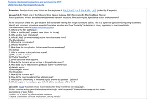 Is the future post-human? IDU planner | PDF