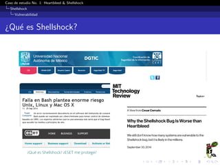 Caso de estudio No.1: Heartbleed y Shellshock | PDF