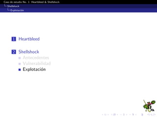 Caso de estudio No.1: Heartbleed y Shellshock | PDF