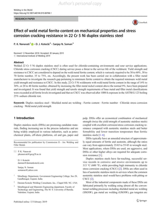 2018-2019 Effect of weld metal ferrite content_WitW Article.pdf