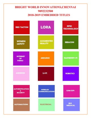 2018 2019 embedded titles | PDF