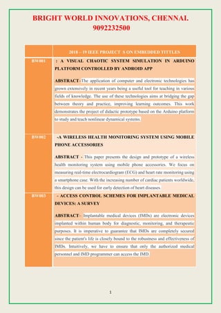 2018 2019 embedded titles | PDF