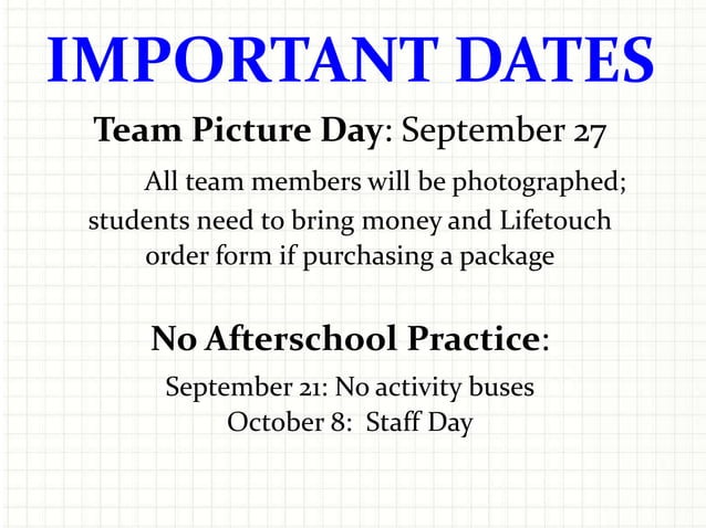 2018 2019 Fall Preseason Parent Meeting PowerPoint | PPT