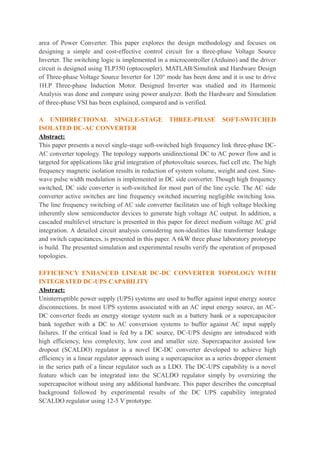 2018 2019 ieee power electronics and drives title and abstract | PDF