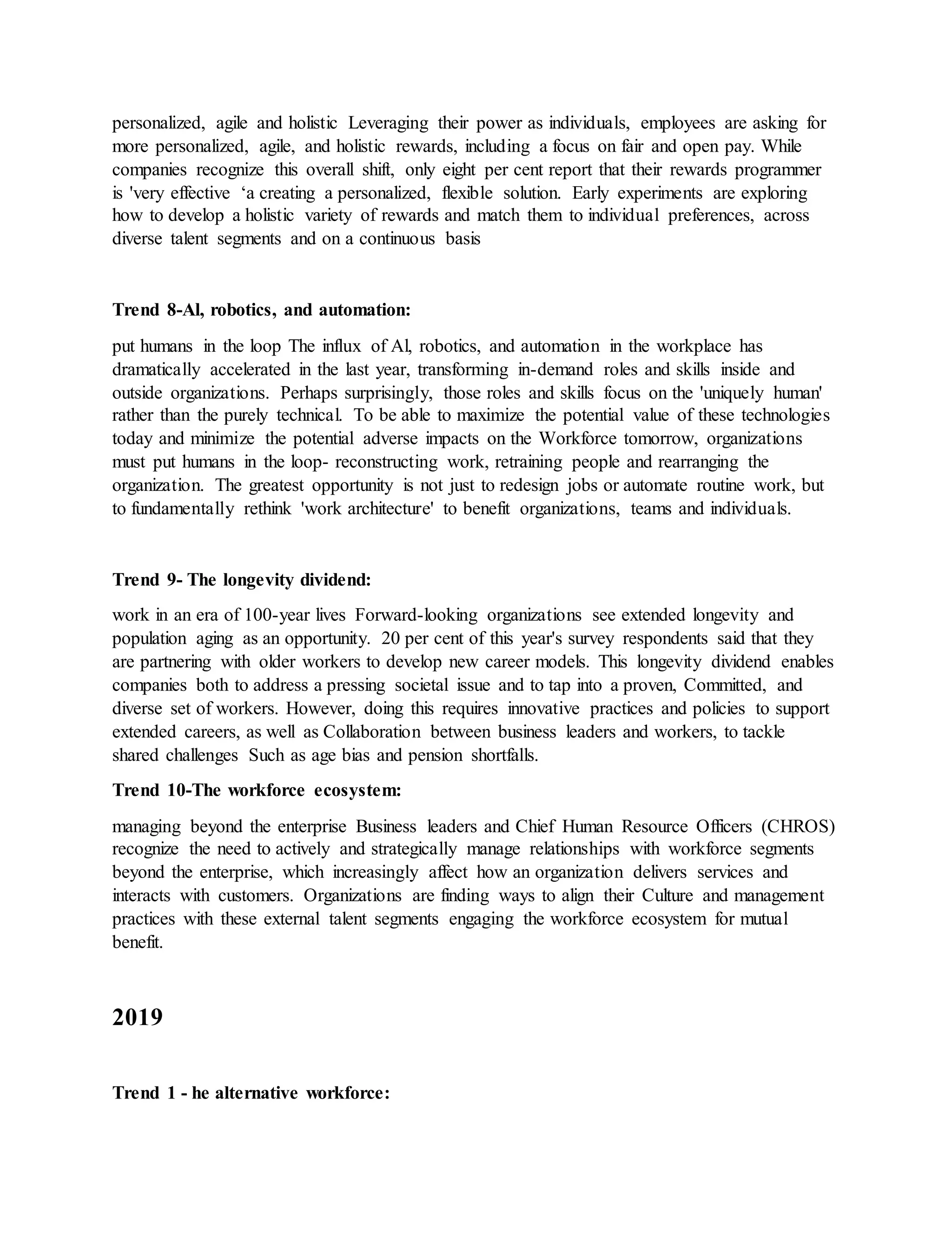 Human Capital Trends 2017- 2020 | DOCX