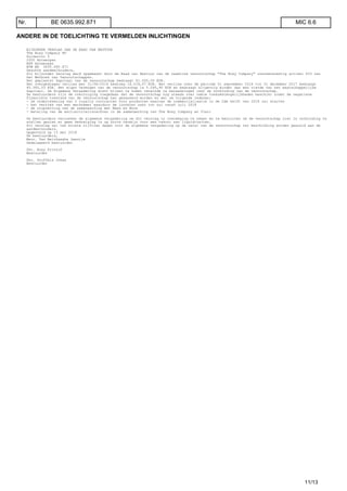 The Boxy Company in het rood | PDF