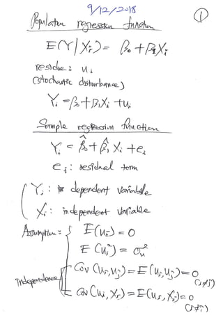 2018-2 Machine Learning (Linear regression, Logistic regression) | PDF