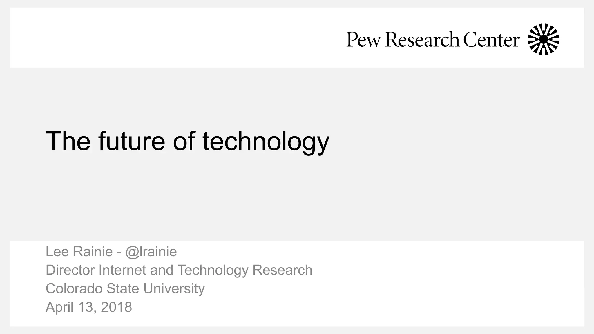 The future of technology | PPTX