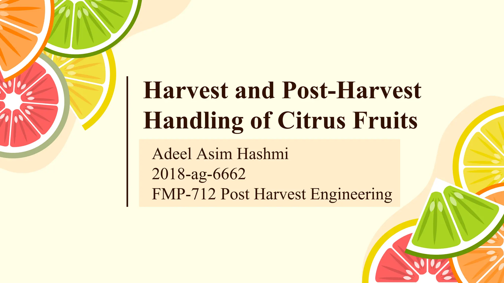 Harvest and Post Harvest Handling of Citrus.pptx