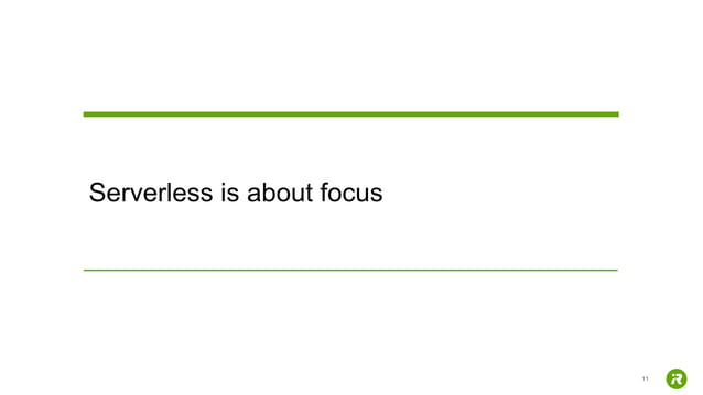 The Serverless Native Mindset | PPTX