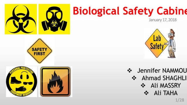 2018 biosafety-shaghlil ahmad, jennifer nammoura, taha ali, massry ali ...
