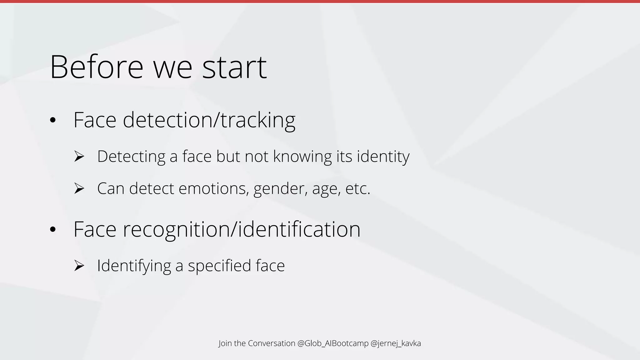 Real-time face recognition with Microsoft Cognitive Services | PPT