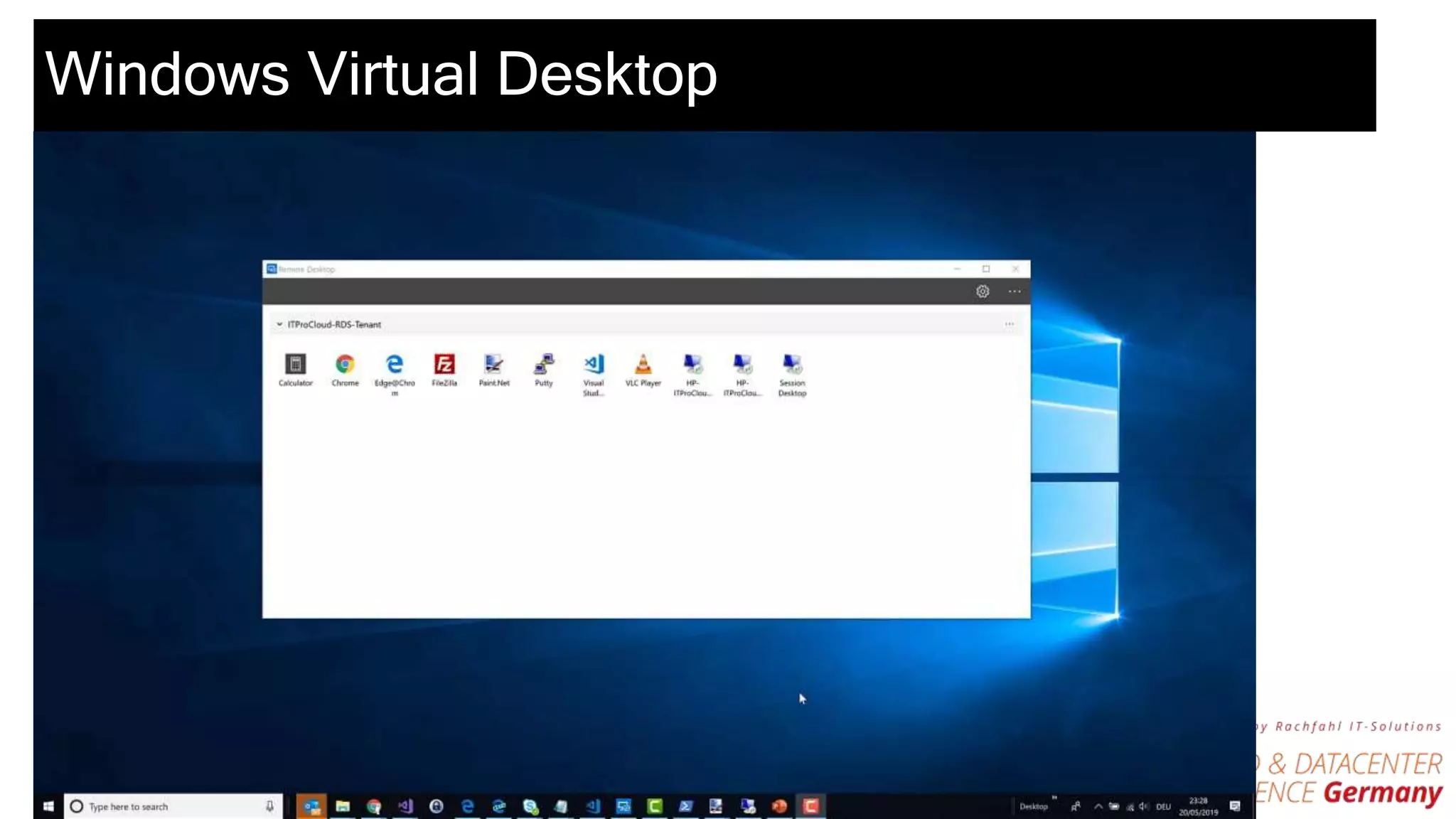 RDS & Windows Virtual Desktop - Desktop in 2019+ | PPTX