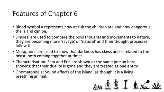 Lord of the Flies: Chapter 6 summary and annotation | PPT