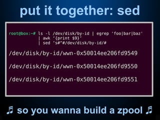 CLI Wizardry - A Friendly Intro To sed/awk/grep | PPT