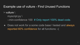 2018 cosup-delete unused python code safely - english | PPT