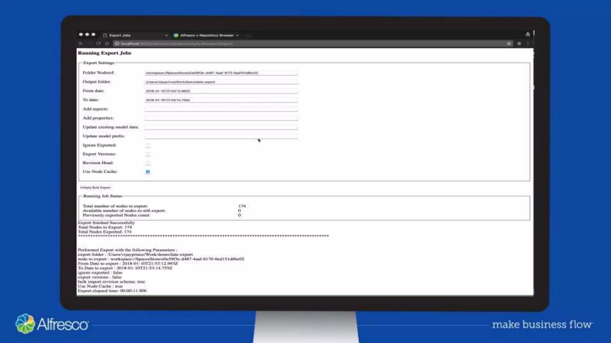 2018 Alfresco DevCon - Alfresco Bulk Export Tool | PPTX