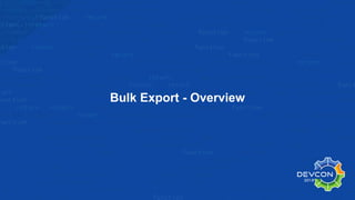 2018 Alfresco DevCon - Alfresco Bulk Export Tool | PPTX