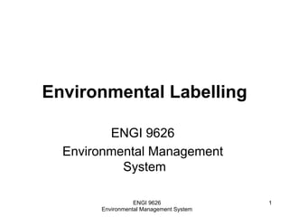2018 env-labels | PDF