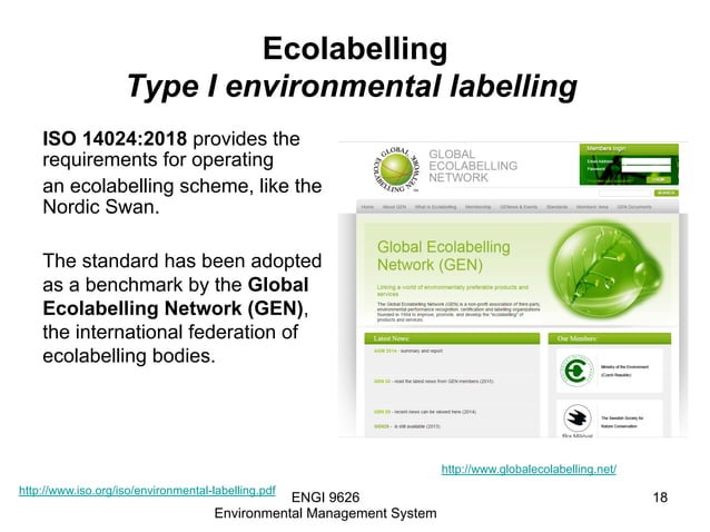 2018 env-labels | PDF | Environmental Services Industry | Industries